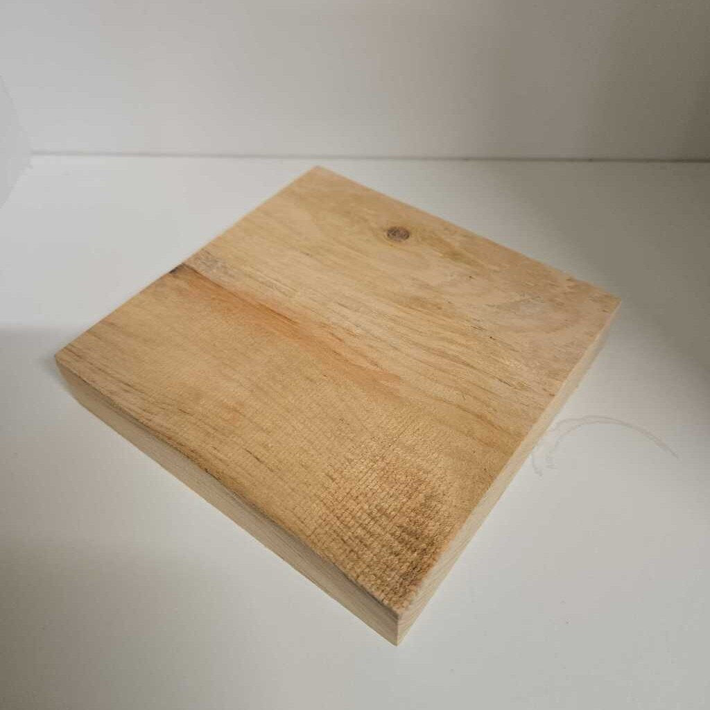 SQUARE WOOD BLOCK BLANK – Next Time Around